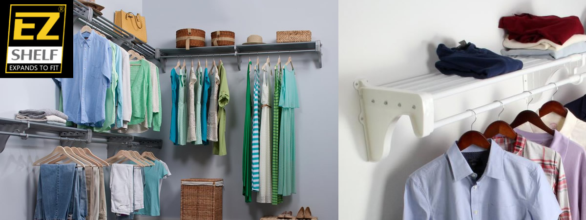 EZ Shelf Expands to Fit – Decluttered Now!