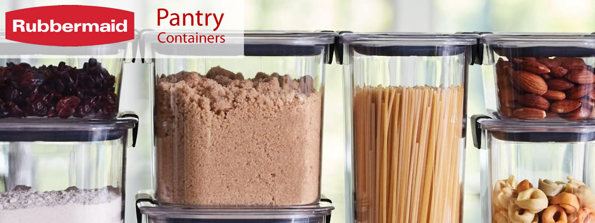 Rubbermaid Brilliance Pantry Storage Containers – Decluttered Now!